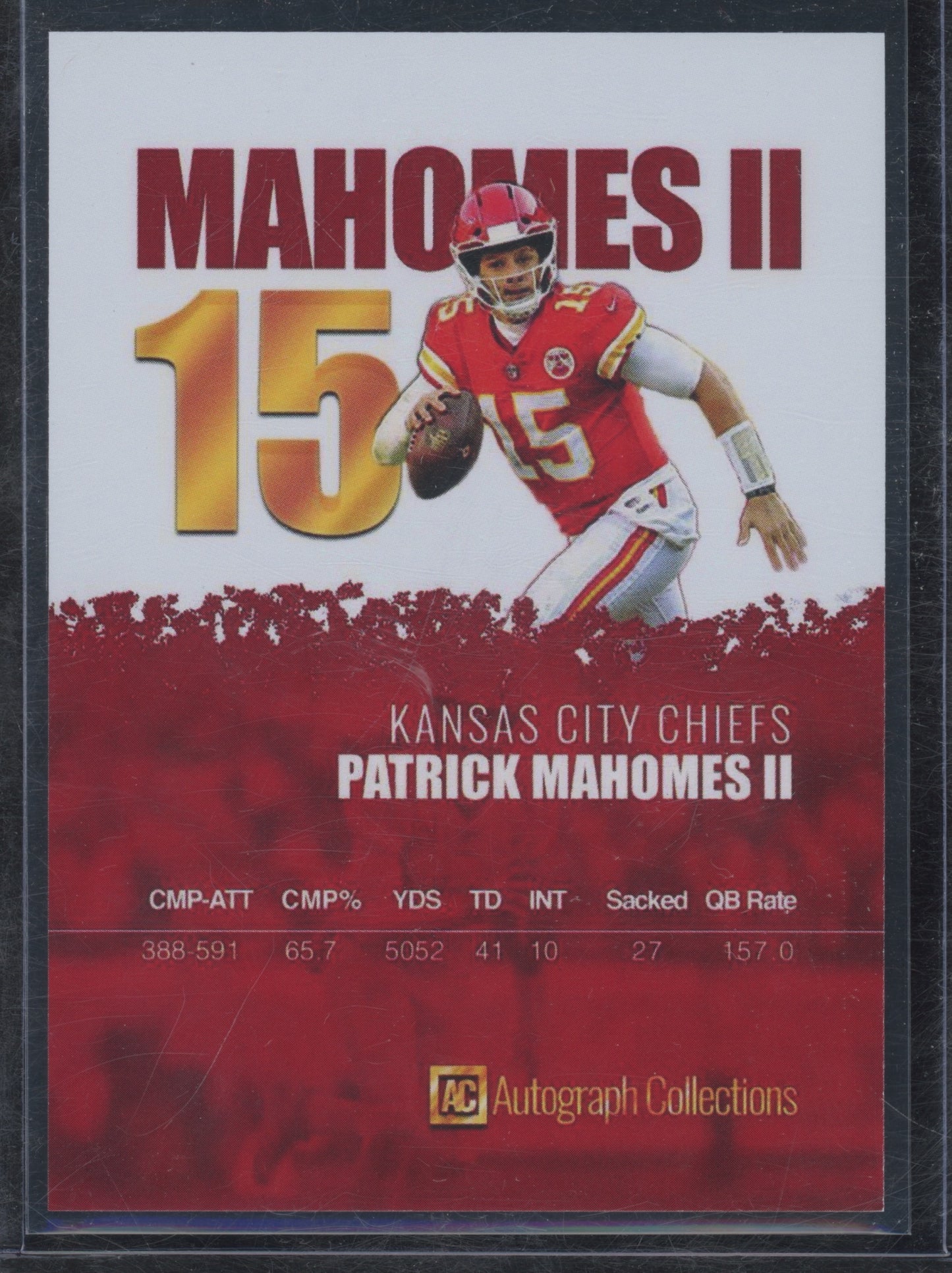 2017 Autograph Collections Patrick Mahomes II (facsimile auto ...