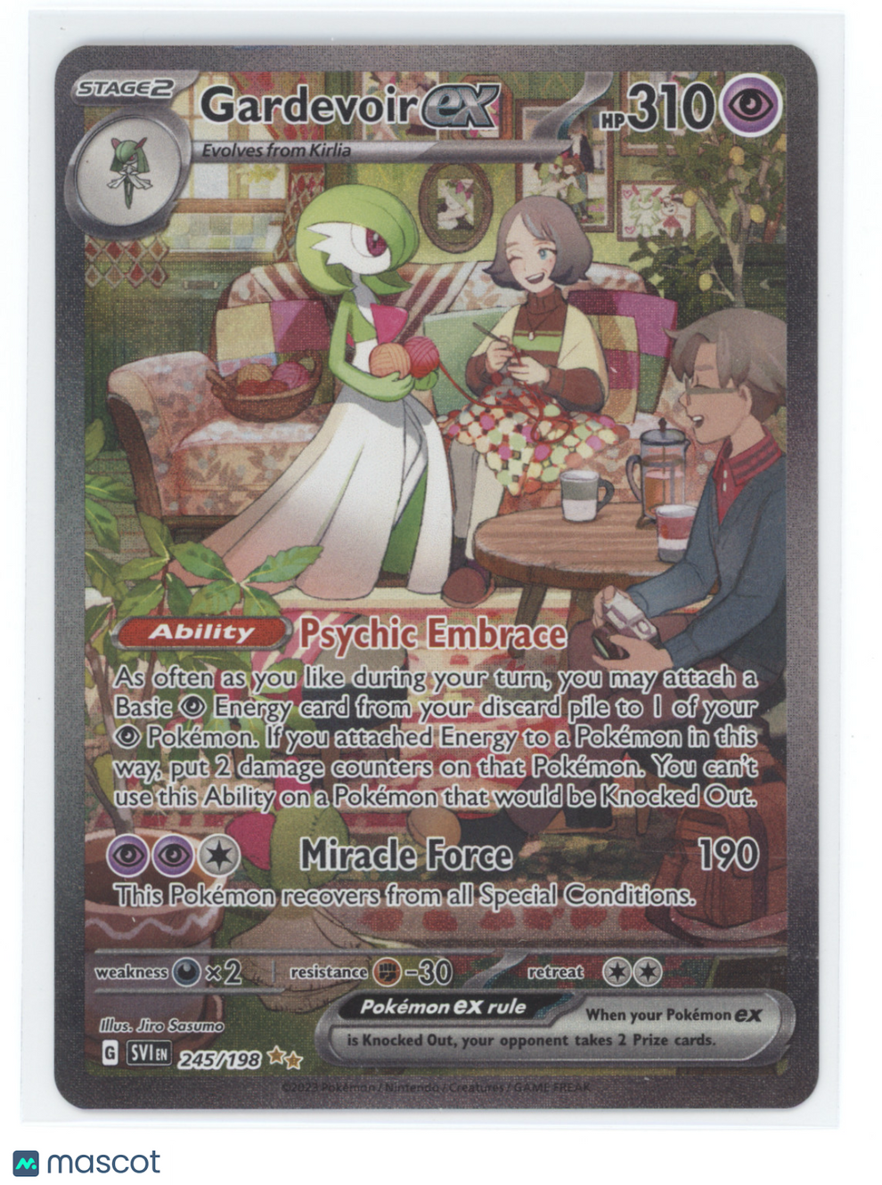 2023 Pokemon Scarlet & Violet Gardevoir ex Secret Rare #245/198 ...