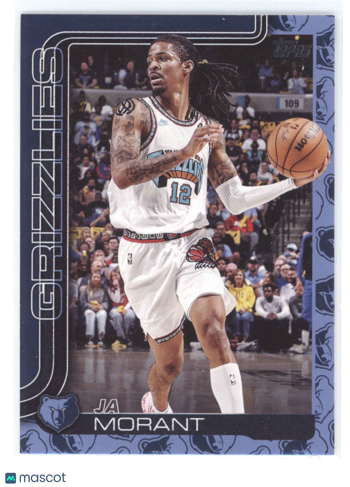 2025 Topps Basketball Ja Morant #182 Team Color Border – Gameday Sports ...