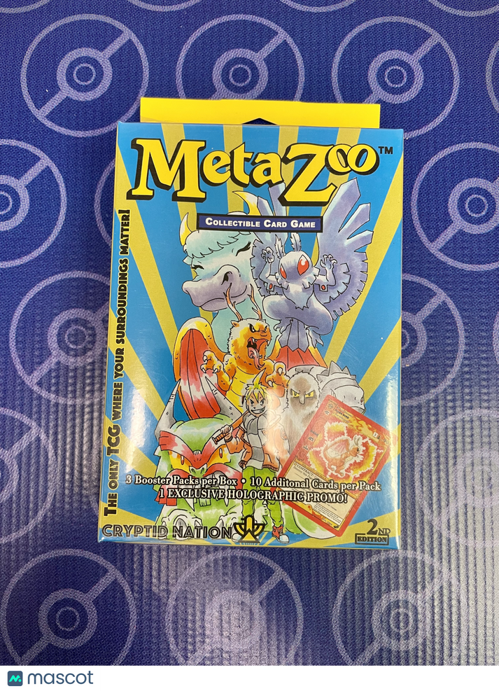 Meta Zoo Cryptid Nation 2nd Edition Hanger Box (3 Booster Packs ...