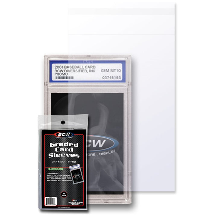 BCW Sleeves for SGC Slabs – Gameday Sports Cards