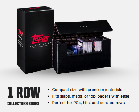 TOPPS 1 ROW COLLECTORS BOX – Gameday Sports Cards